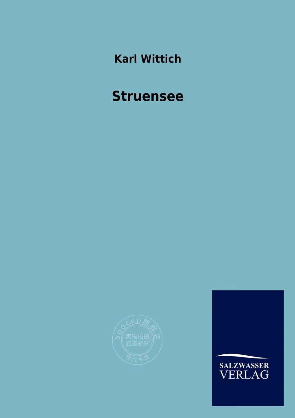 预售 按需印刷Struensee德语ger