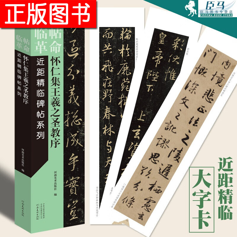 【当天发货】临帖革命-近距精临碑帖系列：怀仁集王羲之圣教序 高清拓本 赵孟頫临本 圣教序字字析