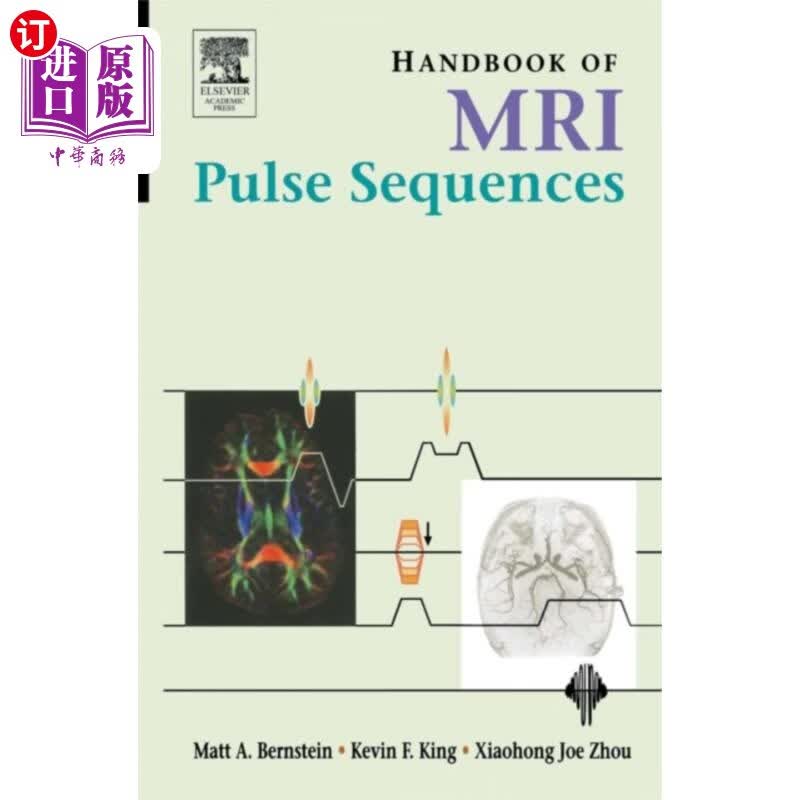 海外直订医药图书Handbook of MRI Pulse Sequences MRI脉冲序列手册