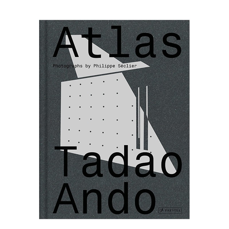 安藤忠雄建筑设计作品地图集 黑白建筑摄影画册 Atlas: Tadao Ando 英文原版进口善本图书