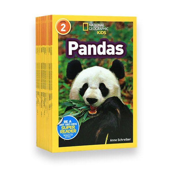 美国分级 National Geographic Kids pre-1-2-3 级 国家地理2级25册 pdf格式下载