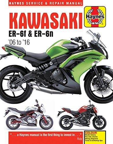 Kawasaki ER-6f & ER-6n (06 - 16) Haynes Repair Manual