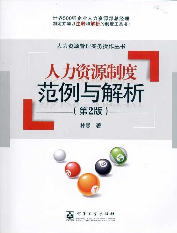 人力资源制度范例与解析
