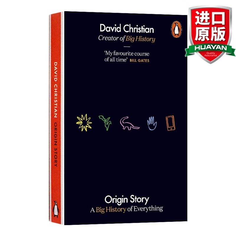 英文原版 起源 Origin Story: A Big History of Everything