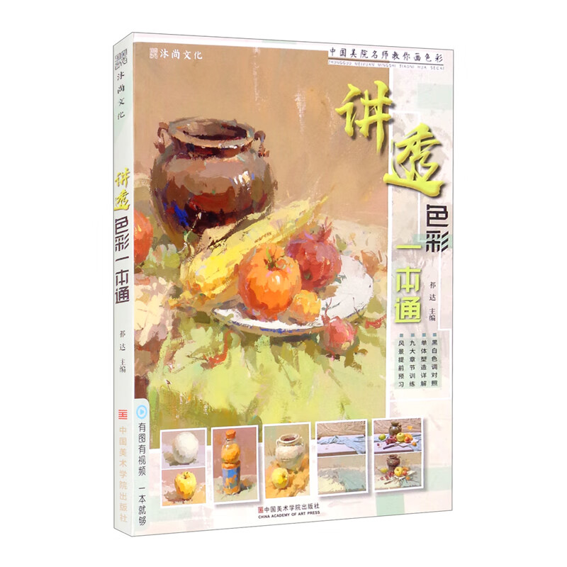 讲透色彩一本通/中国美院名师教你画色彩