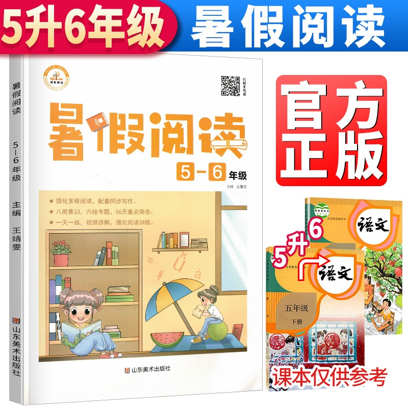 暑假阅读五年级下册 暑假衔接小学语文课外阅读理解专项训练提优卷暑假作业天天练 适用于5升6 荣恒教育