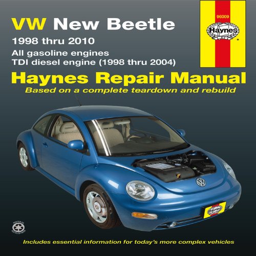 VW New Beetle 1998 thru 2010