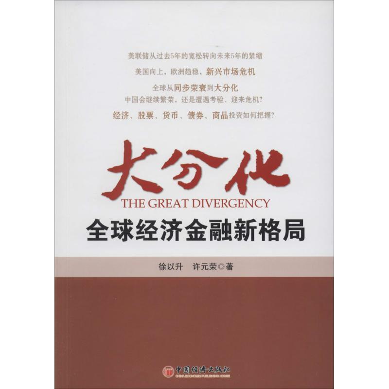 大分化:全球经济金融新格局 徐以升, 许元荣【书】