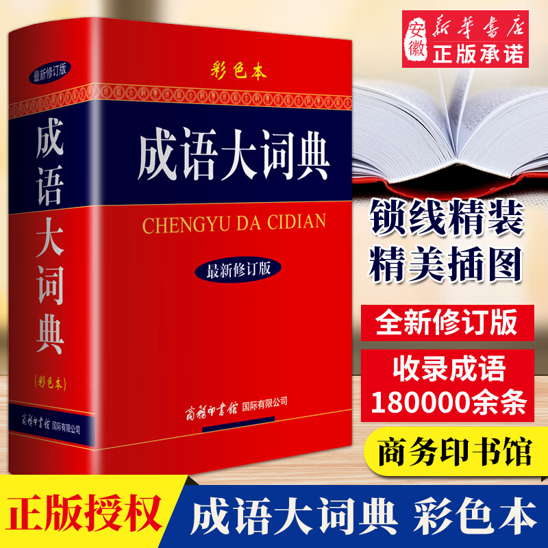 成语大词典彩色本2021新修订版 中小学初高中生常用成语工具