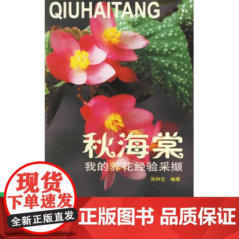 秋海棠 我的养花经验采撷 3326 张林生 中国林业出版社 张林生 编著 9787503833267