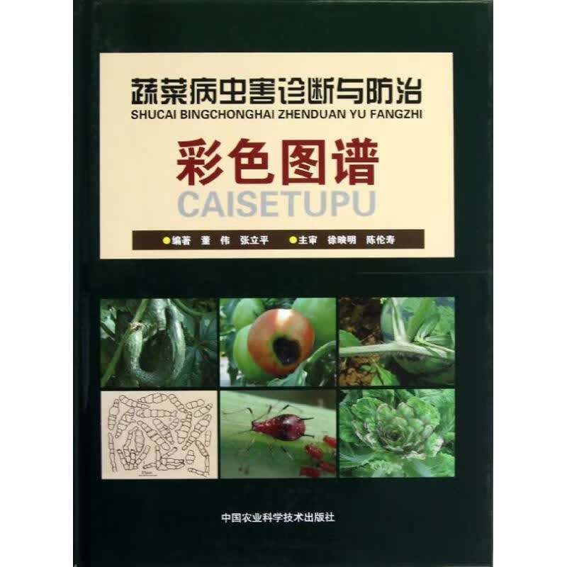 蔬菜病虫害诊断与防治彩色图谱 董伟 编【书】