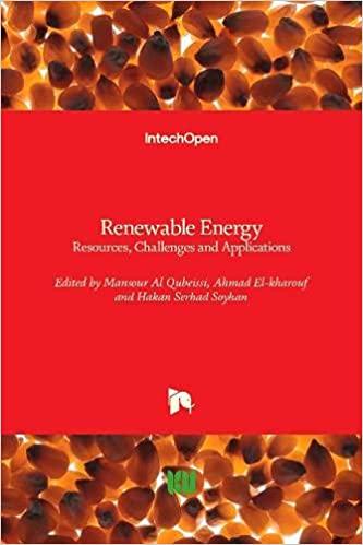 Renewable Energy - Resources, Challenges and App