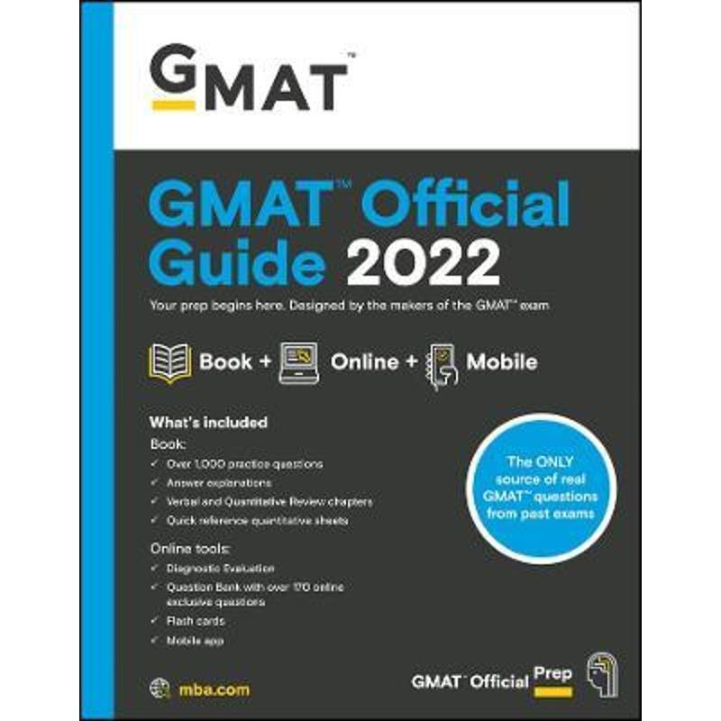 GMAT Official Guide 2022:Book + Online Question Bank