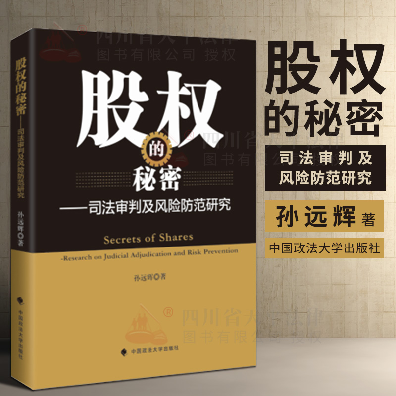 股权的秘密-司法审判及风险防范研究