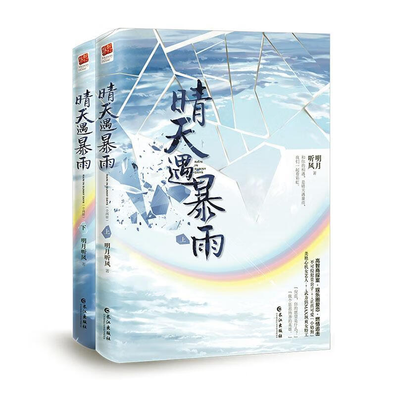 晴天遇暴雨全二册 9787549280346 青春文学书籍