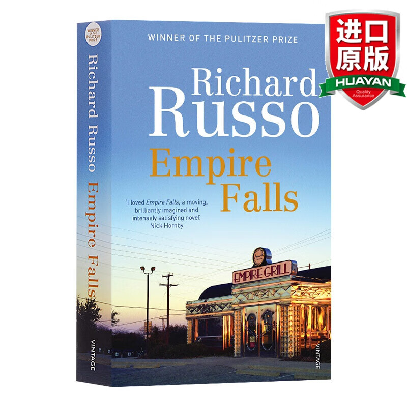 英文原版 帝国瀑布 Empire Falls 2002年普利策小说奖 理查德·拉索