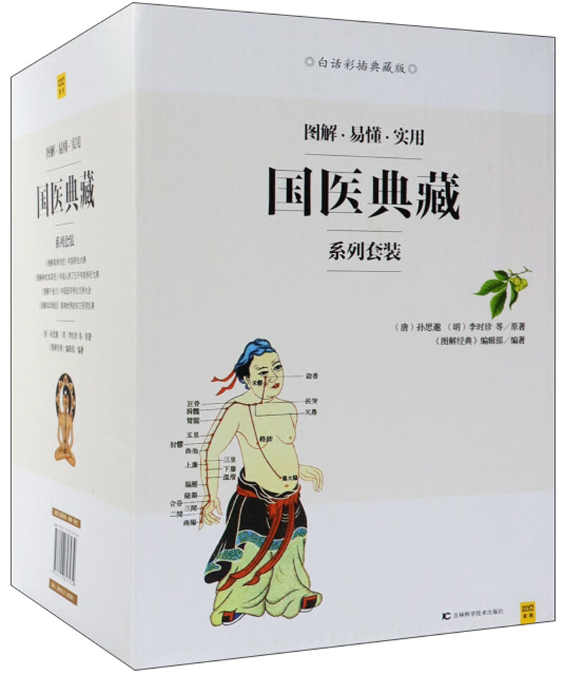 国医典藏系列套装（白话彩插典藏版 套装共4册）