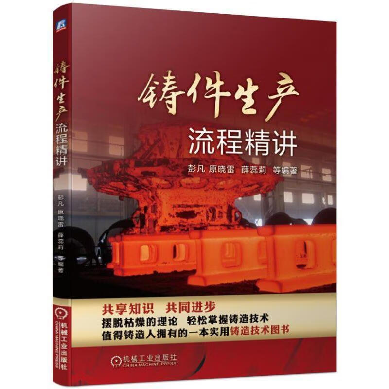 铸件生产流程精讲 彭凡 机械工业出版社