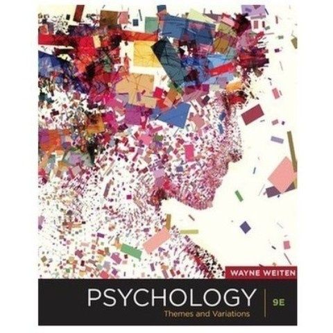 纸质Psychology Themes and Variations, 9th