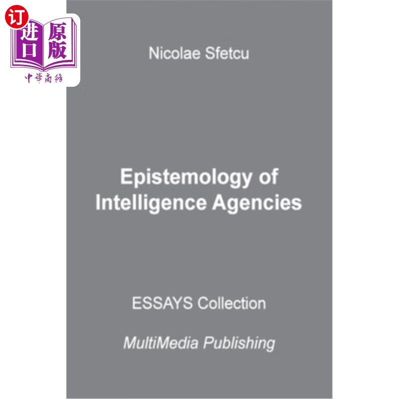 海外直订Epistemology of Intelligence Agencies 情报机构的认识论