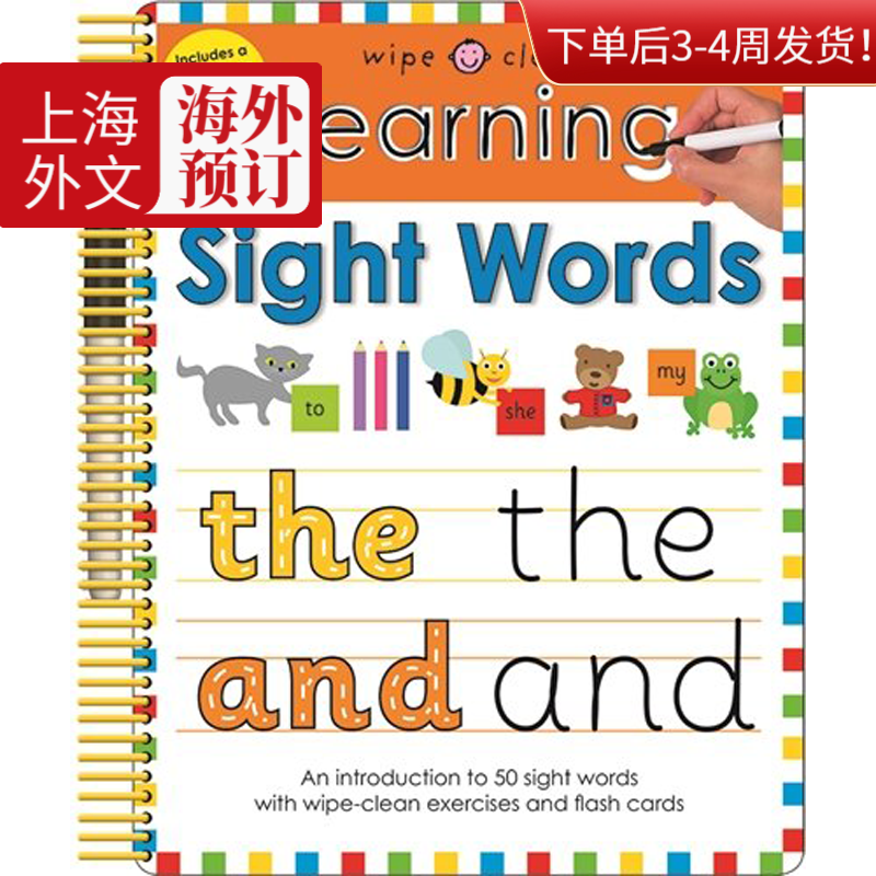 Wipe Clean: Learning Sight Words