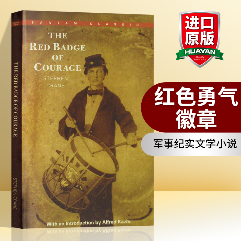 英文原版 红色英勇勋章 The Red Badge of Courage 全英文版