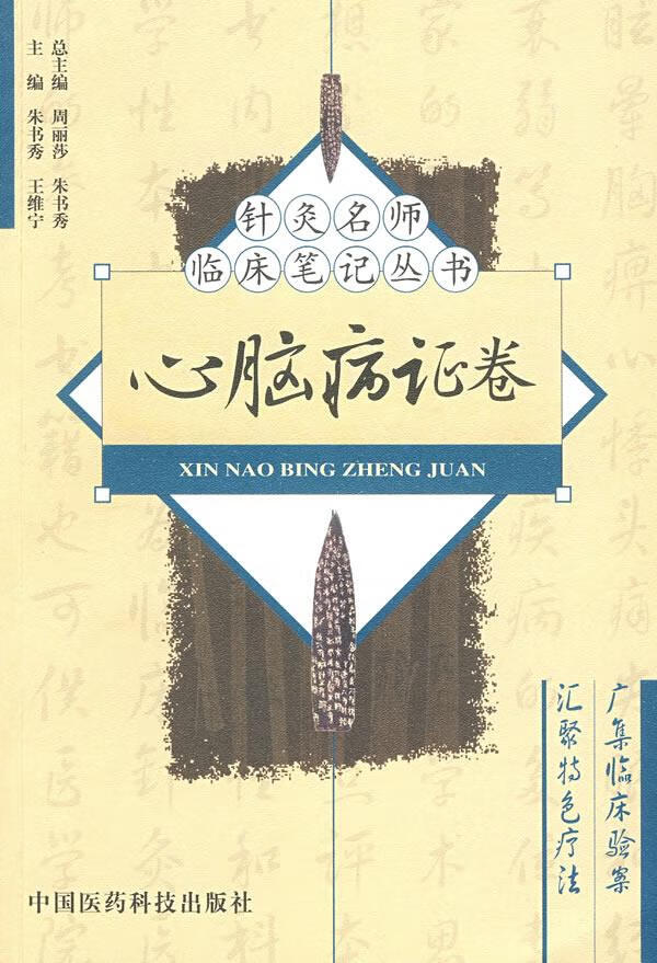 心脑病证卷 朱书秀,王维宁主编 中国医药科技出版社