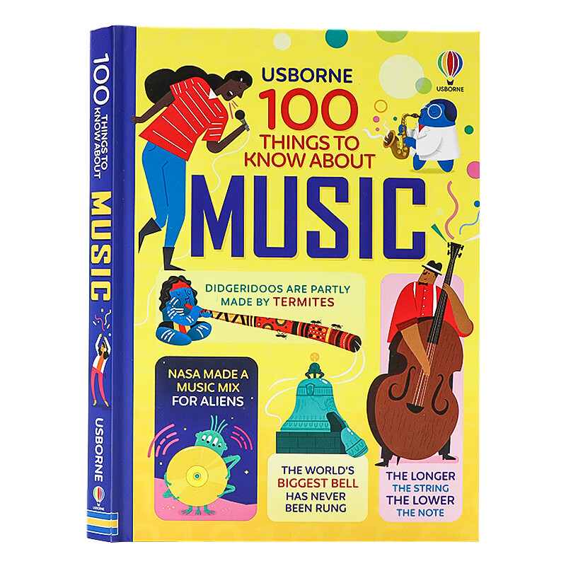 100 Things to know about Music，100件关于音乐的事 英文原版图书籍进口 Jerome Martin 青少年读物