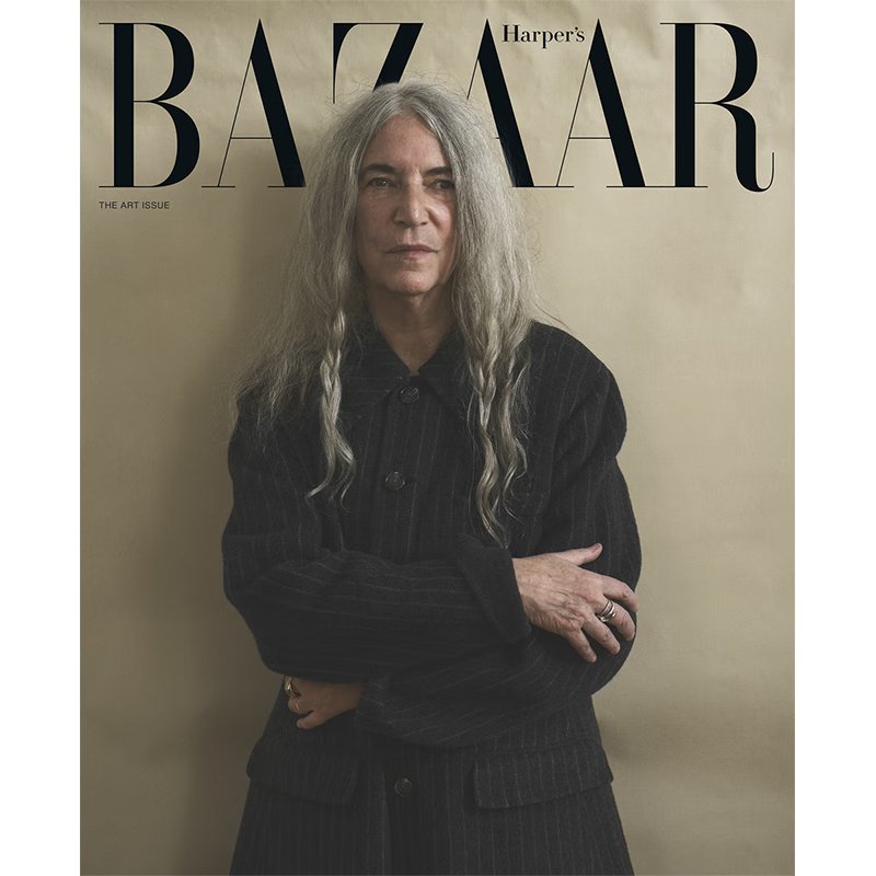 【Patti Smith封面】Harper c Magazine时尚芭莎 2023年01期 12月\x261月刊 帕蒂·史密斯 摇滚朋克诗人 只是孩子 英文时尚综合杂志