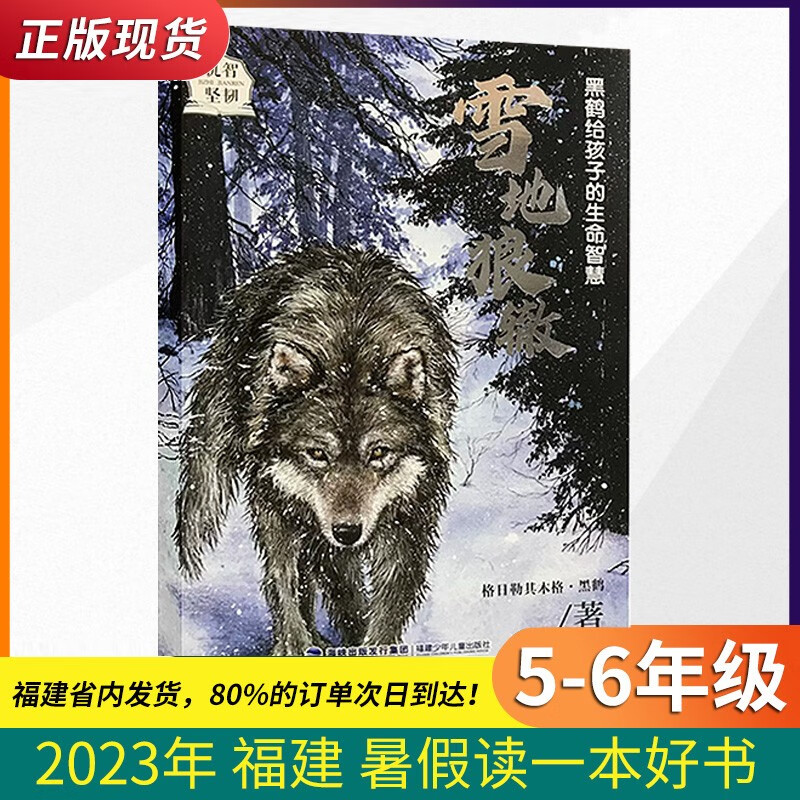 雪地狼辙 5-6年级 2023年福建省 暑假读一本好书【现货】