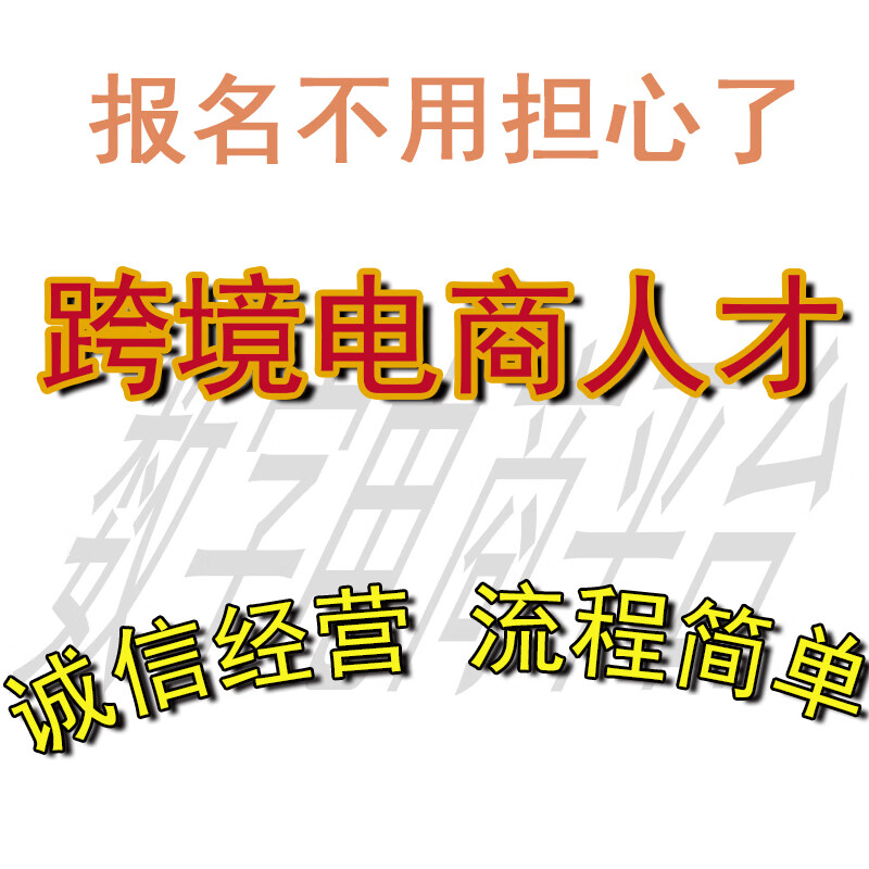 认证跨境电商人才初级证书创新创业加分数字化会计师报名 低代码开发师
