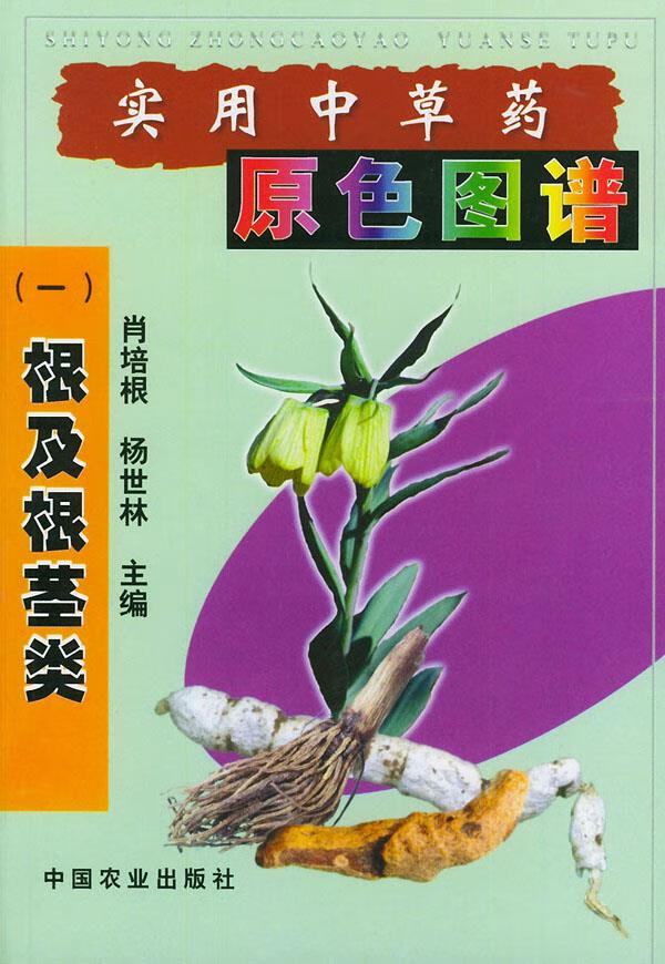 实用中草药原色图谱 根茎类