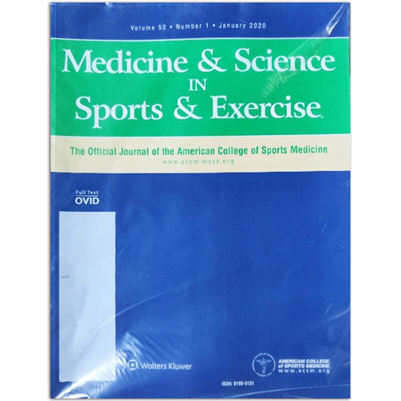 【单期可选】Medicine and Science in Sports and Exercise 2020年1月刊