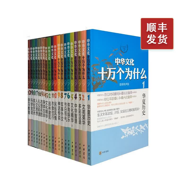 中华文化十万个为什么（全套装）（全20册）
