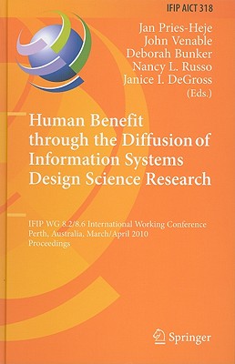 Human Benefit through the Diffusion of Information Systems Design Science Research