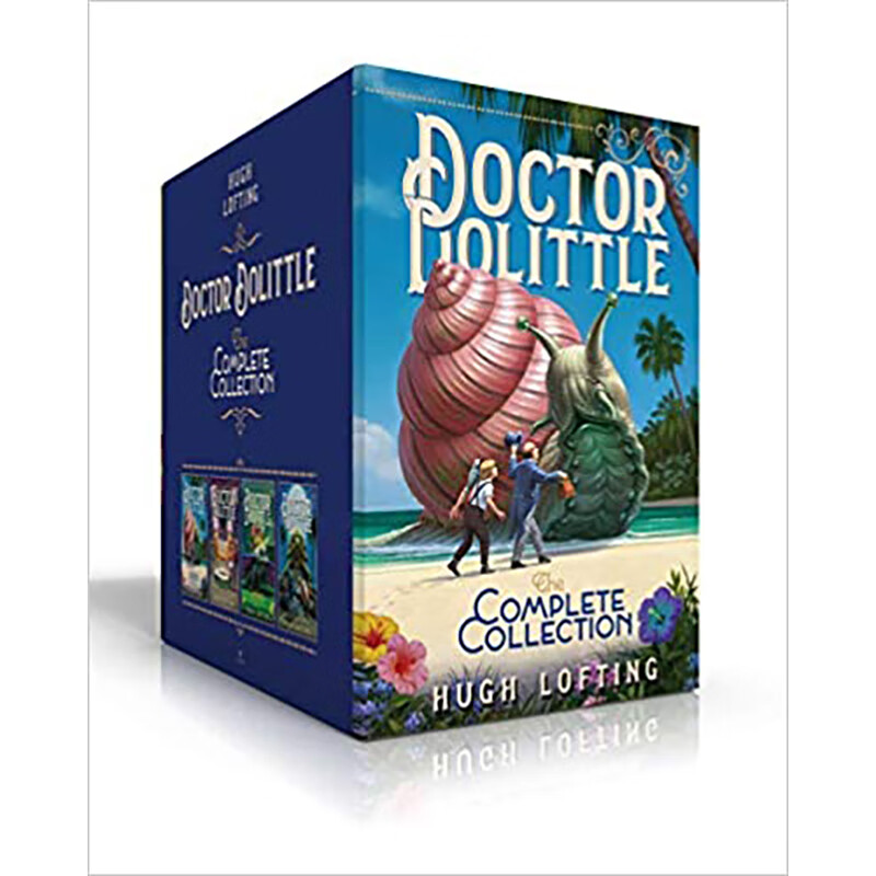 多力特的奇幻冒险 4册全集套装 英文原版 Doctor Dolit英文原版