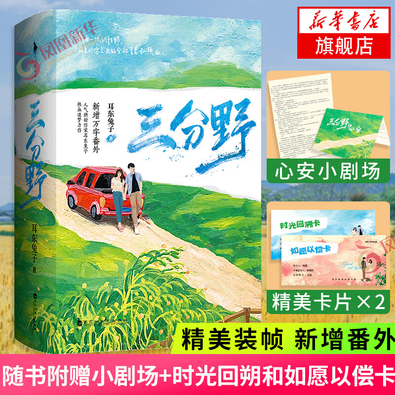 【自选】暗格里的秘密 耳东兔子小说作品 单本套装可自选 三分野（全二册）单套【定价69.8】