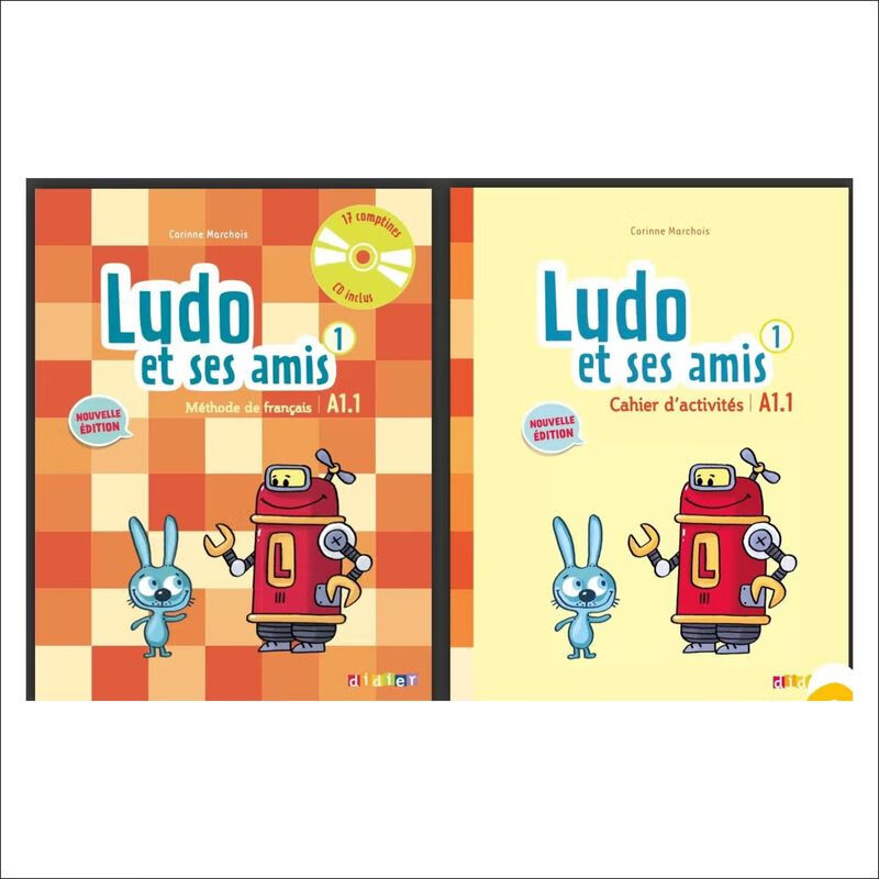 Ludo et ses amis 少儿法语 法语启蒙 法语外教 法语学习法语教材 教师用书任意级别一本