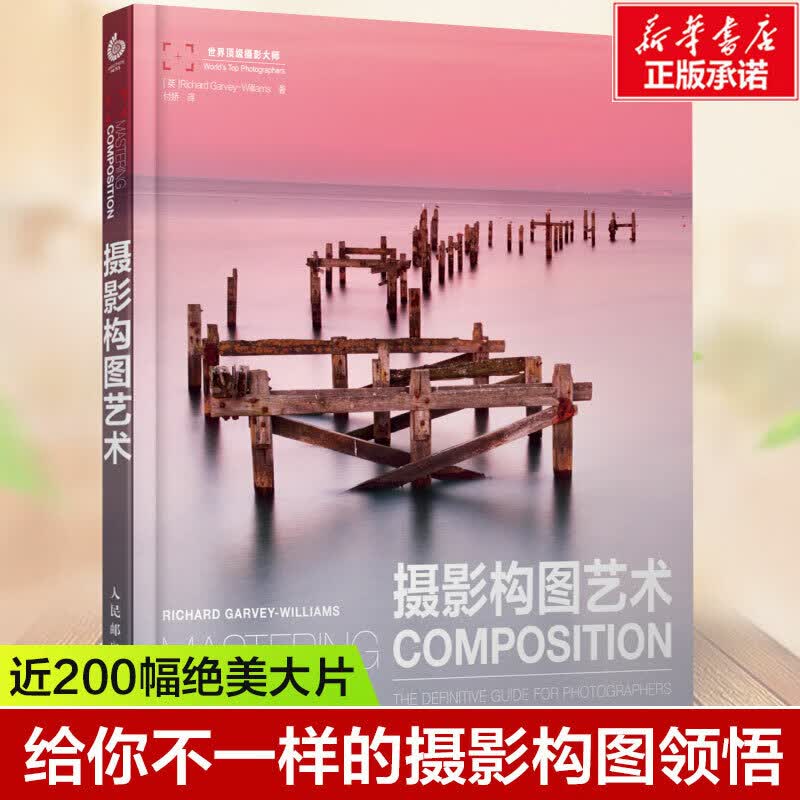 摄影构图艺术摄影构图与色彩设计基础教程近200幅美摄影名作剖析单反摄影构图技法教程书籍从入门到精通新