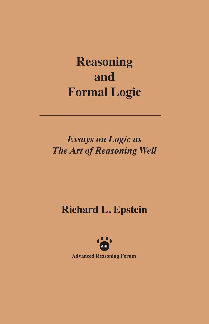 预售 按需印刷Reasoning and Formal Logic