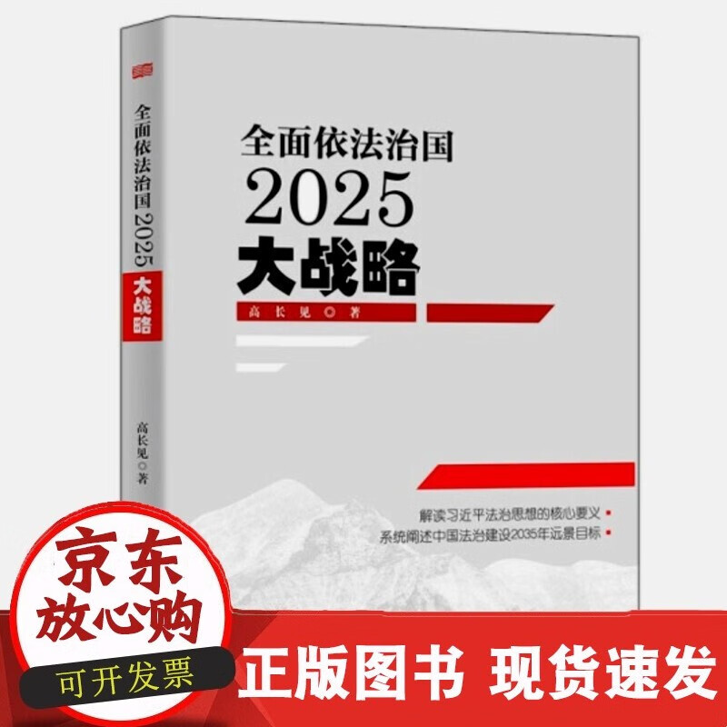 全面依法治国2025大战略 高长见 著 东方出版社