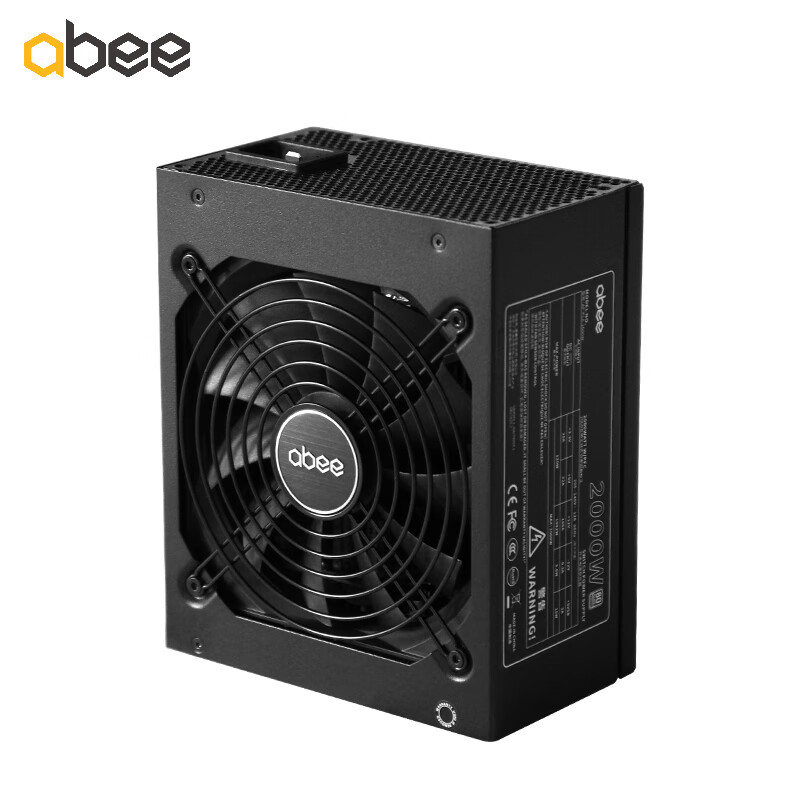 abee STEM PT2000W 电源开售：原生 600W 双 12VHPWR 接口，售 3999 元 - IT之家