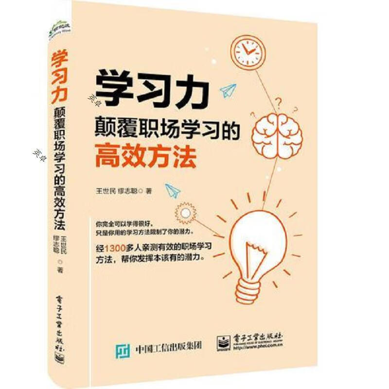 学习力：颠覆职场学习的高效方法 未开封