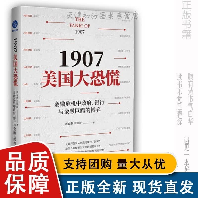 1907美国大恐慌 黄春燕，史颖波 著