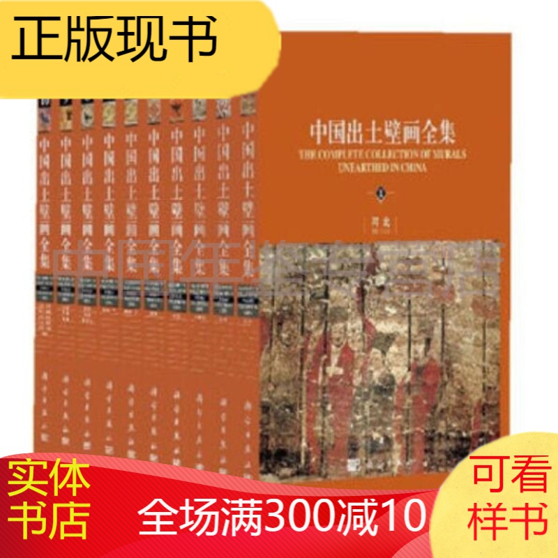 中国出土壁画全集共10册 科学出版社