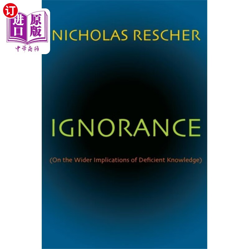 海外直订Ignorance 无知