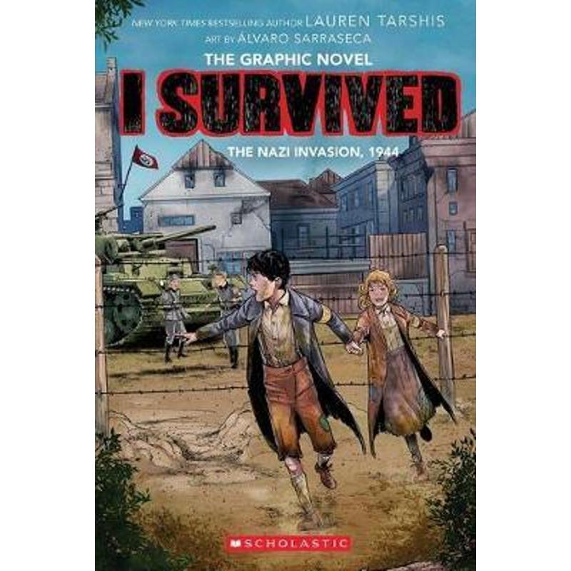 英文原版 幸存者系列 I Survived the Nazi Invasion, 1944 (I Survived Graphic Novel #3)儿童历史小说英语