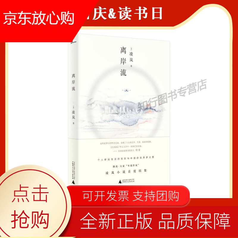 []新民说 离岸流 凌岚 著 留学生 美国 华人文学 中年危机 广西师范大学出版社
