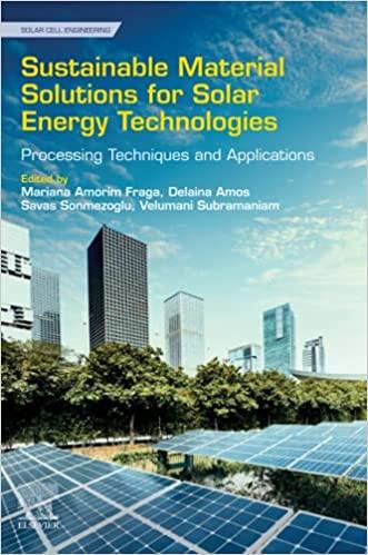 Sustainable Material Solutions for Solar Energy