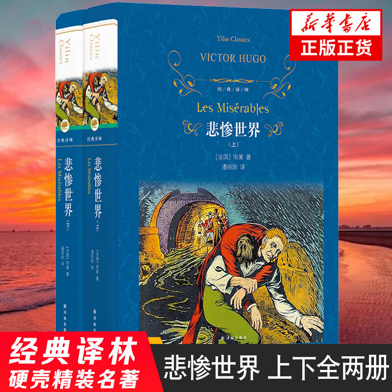 悲惨世界 上下全2册套装 文学名著译林 雨果命运三部曲译林出版社代表思想